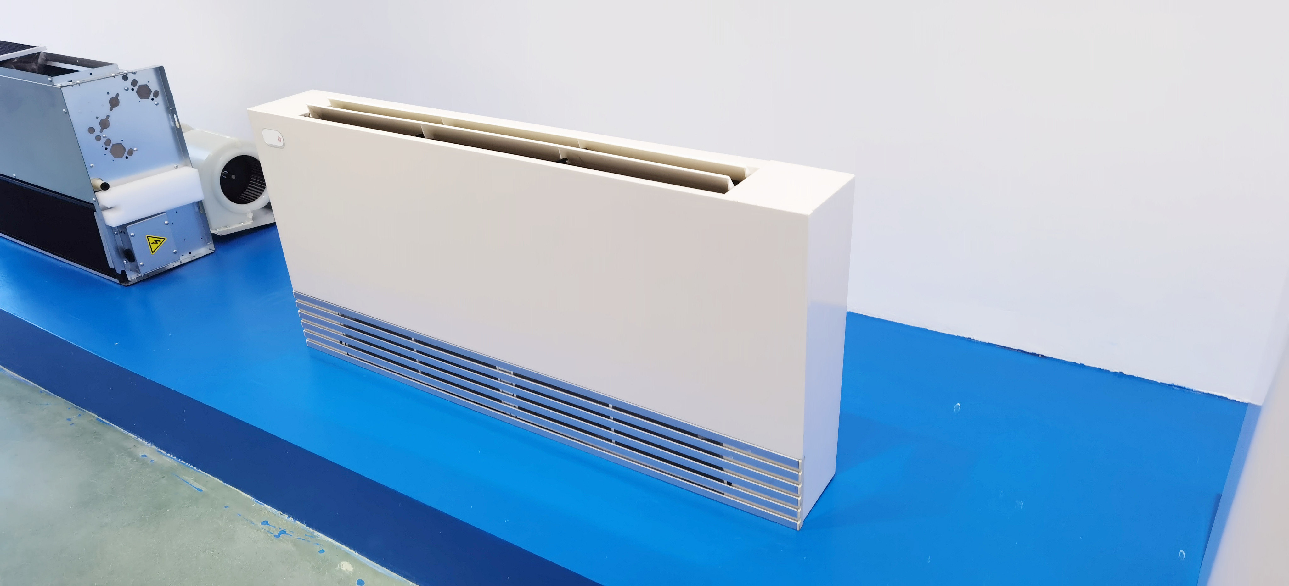 floor standing slim Fan coil with 0-10V DC motor